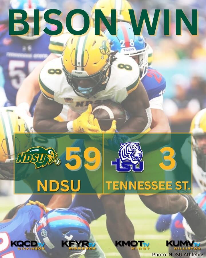 Bison Football takes down Tennessee State