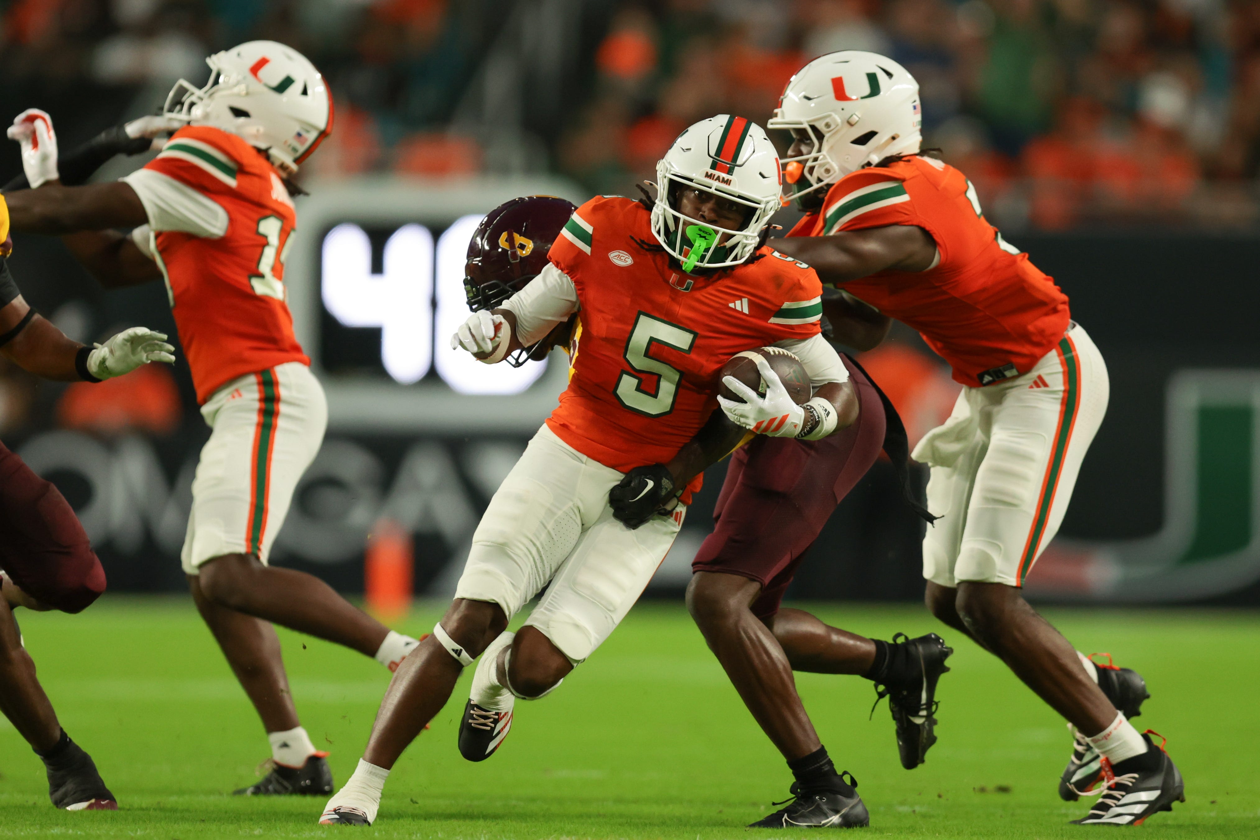 Miami football vs Bethune Cookman score recap: Hurricanes roll on, 45-3