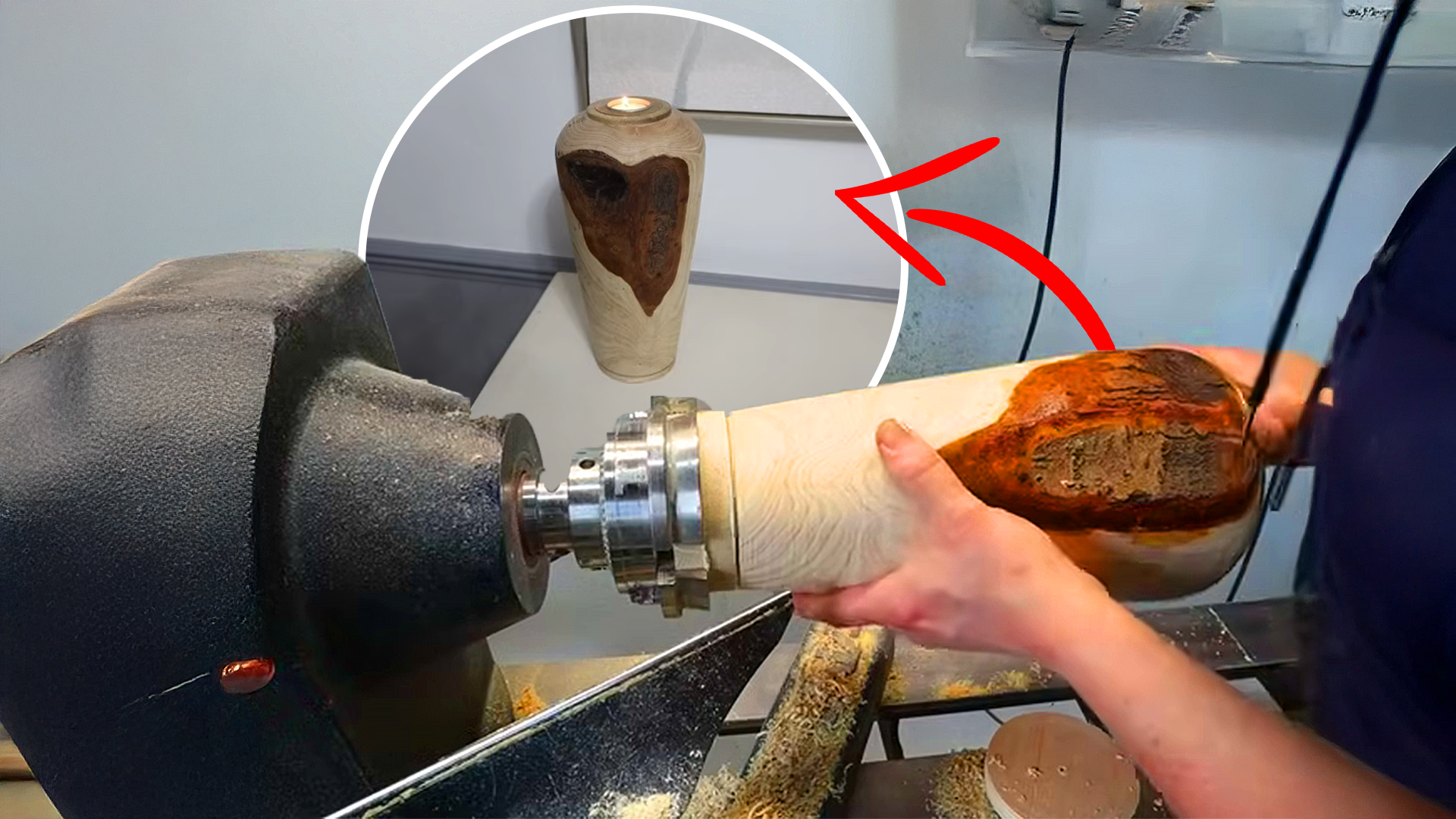 I crafted a beautiful urn for my friend