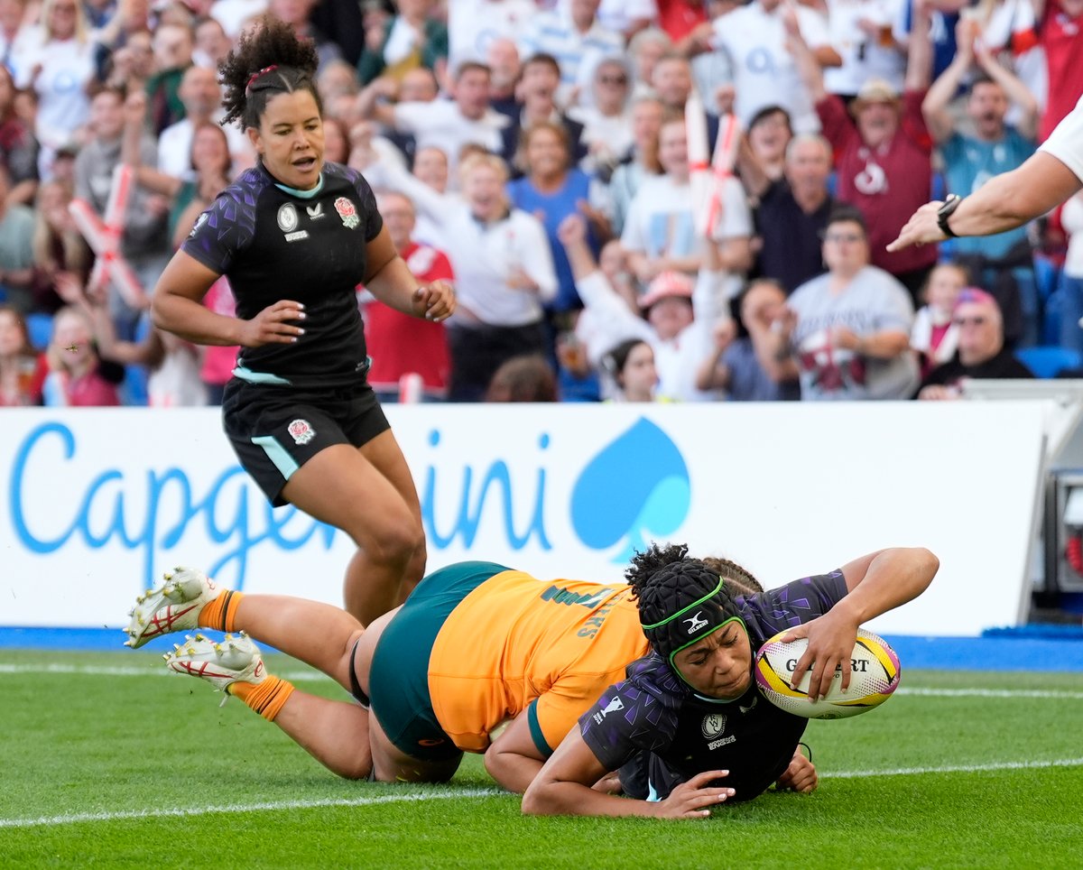 England 47-7 Australia: Red Roses overcome slow start to rout Wallaroos ...