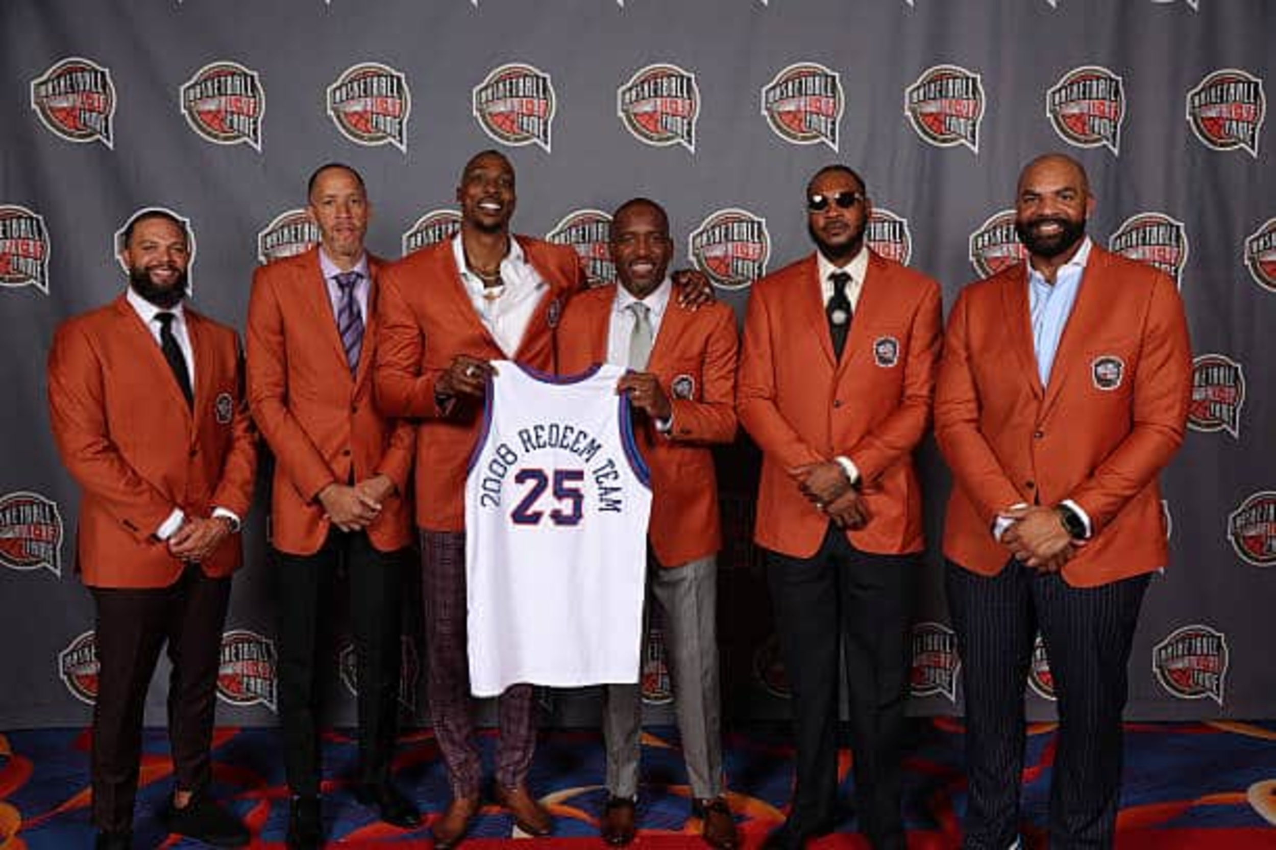 Watch: Dwight Howard, Carmelo Anthony & 2025 Class Receive Hall Of Fame ...