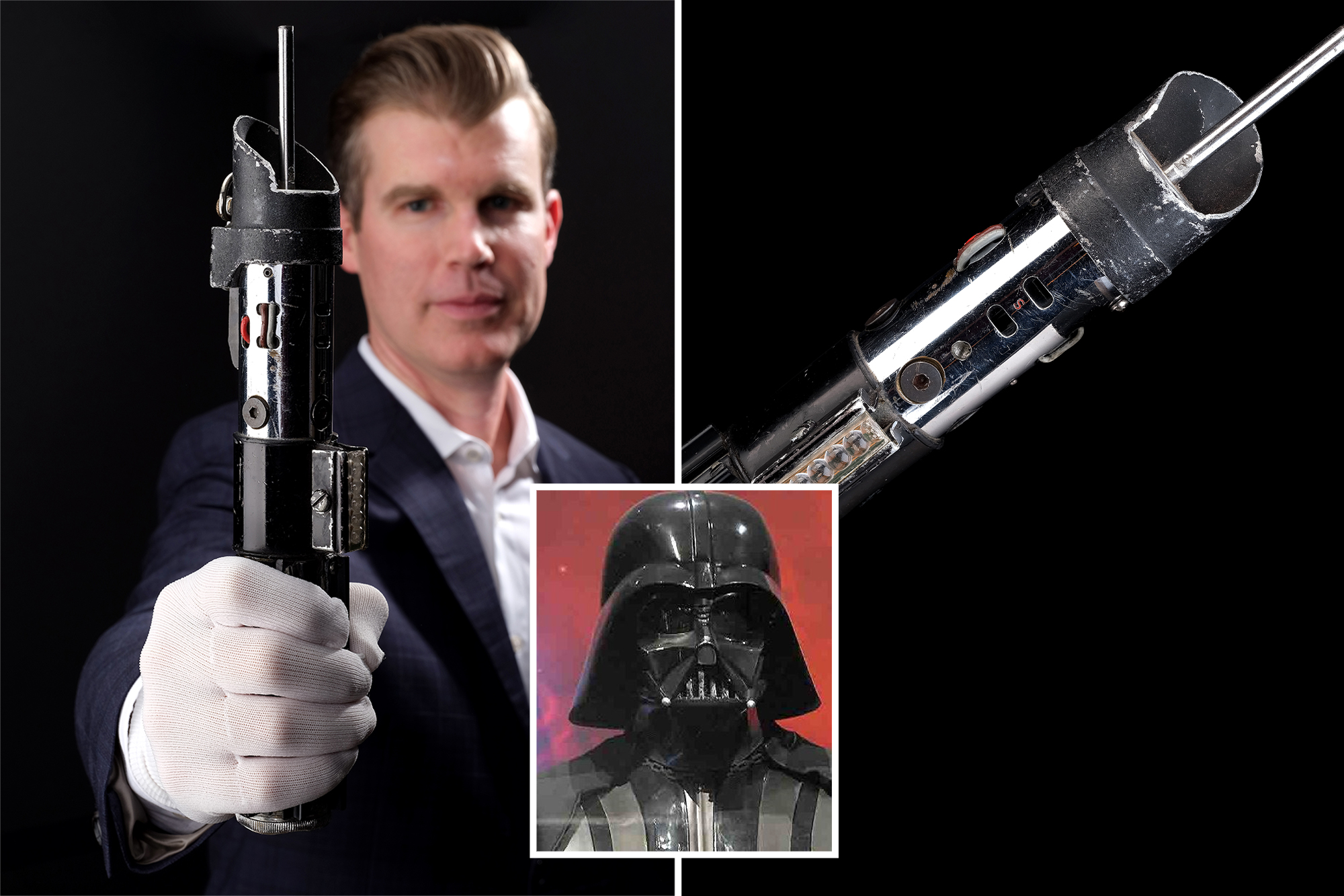 Darth Vader Lightsaber used in original ‘Star Wars’ film commands record-breaking $3.6M at auction