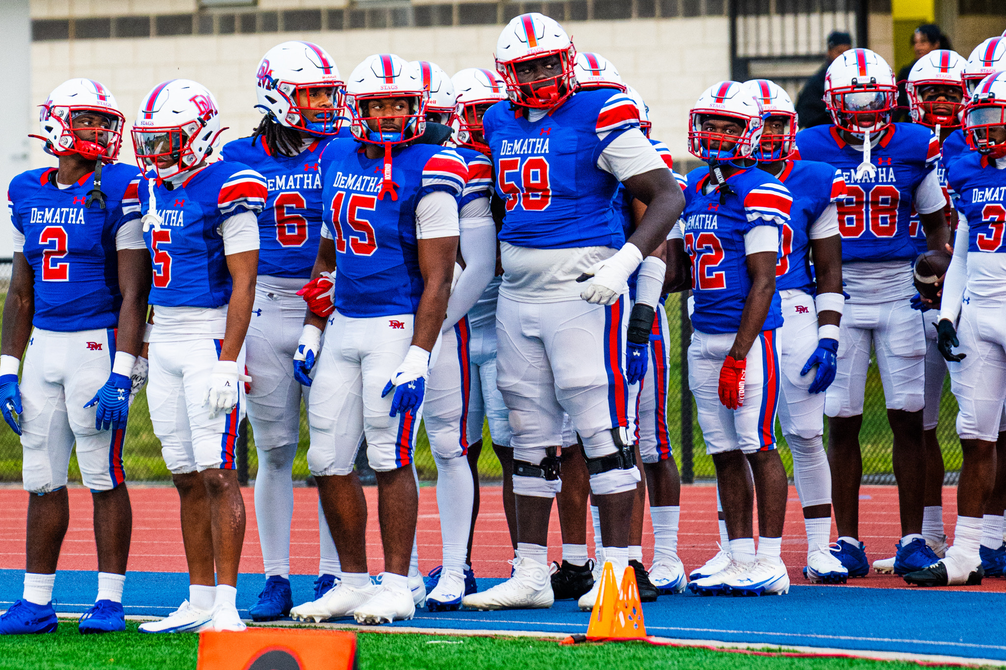 No. 1 DeMatha shows flashes of championship form against Pennsylvania power