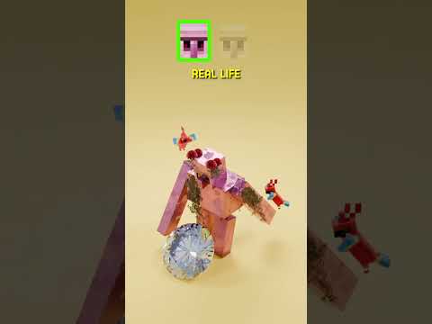 Minecraft golem vs real life satisfying 3D cloth and fluid simulation ...