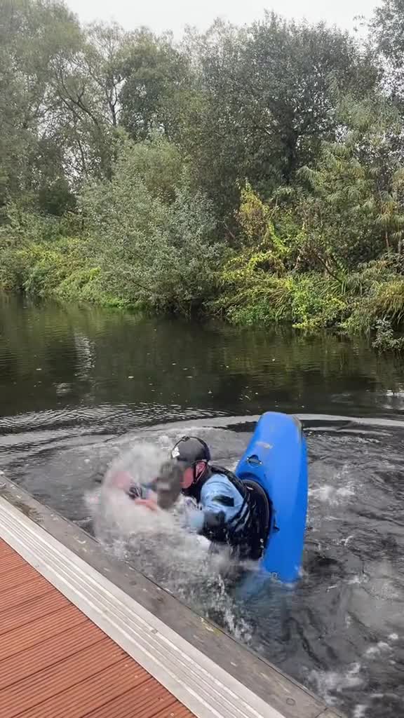Kayak Fail: When You Just Can't Face Cold Water
