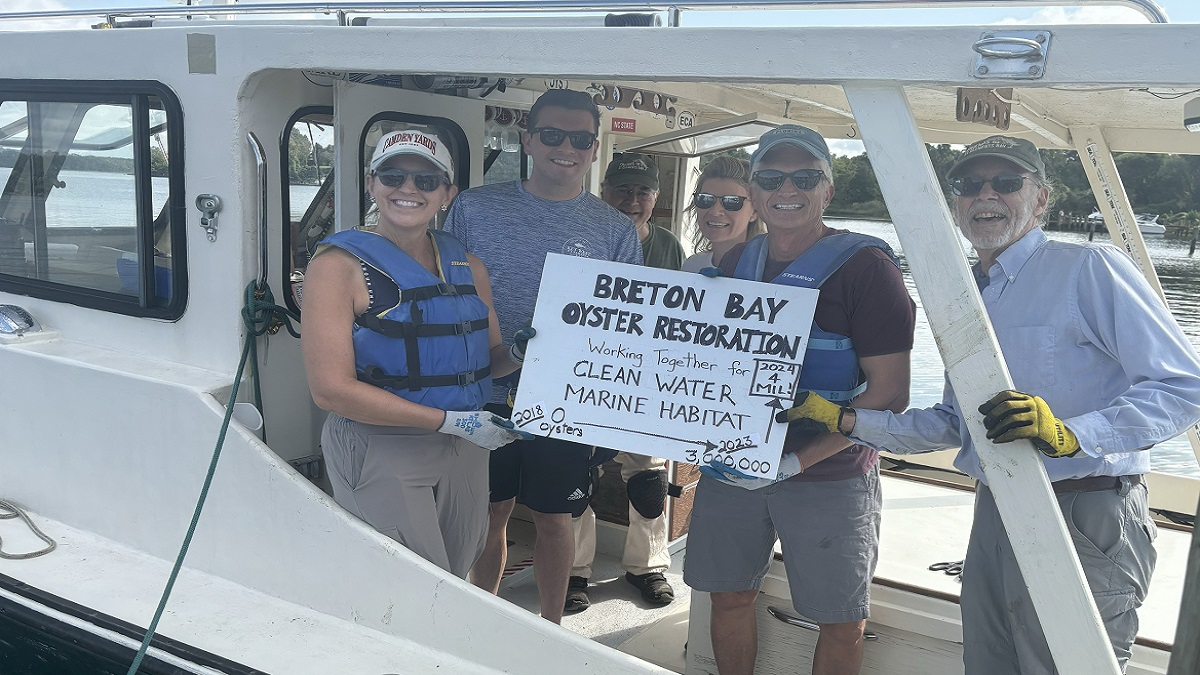 Volunteers to Boost Breton Bay with Oyster Planting
