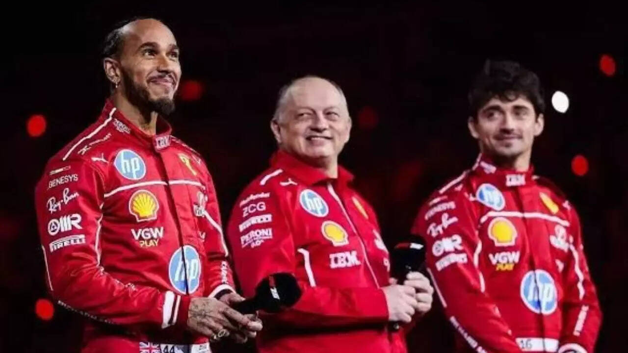 Fred Vasseur reveals the surprising way Lewis Hamilton is helping Charles Leclerc at Ferrari