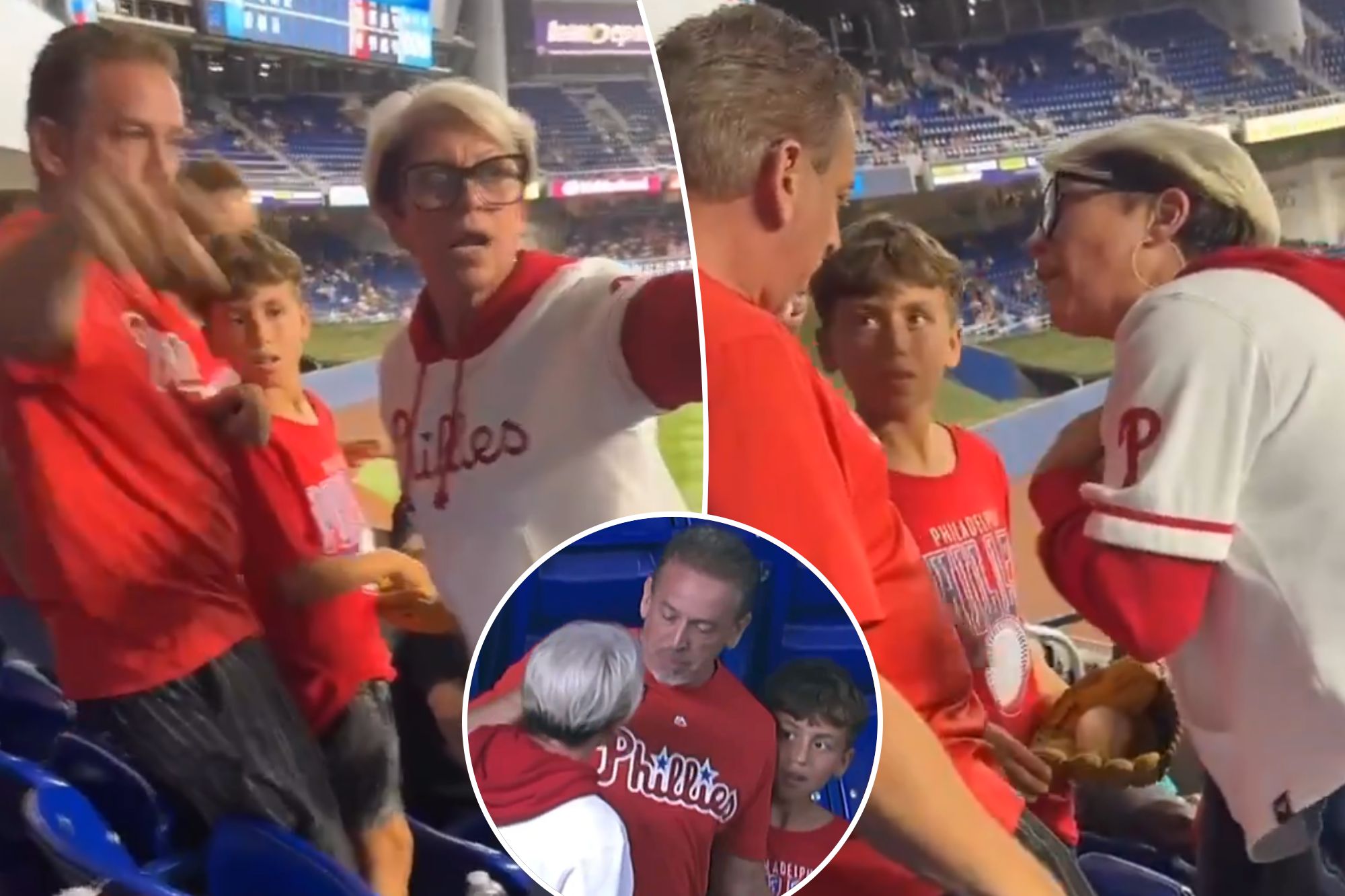New video reveals what angry Phillies fan yelled at father before ...