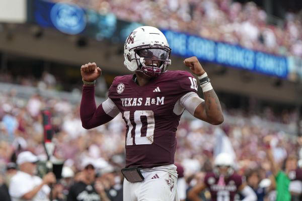 Texas A&M QB Marcel Reed OK after exiting win over Utah St.