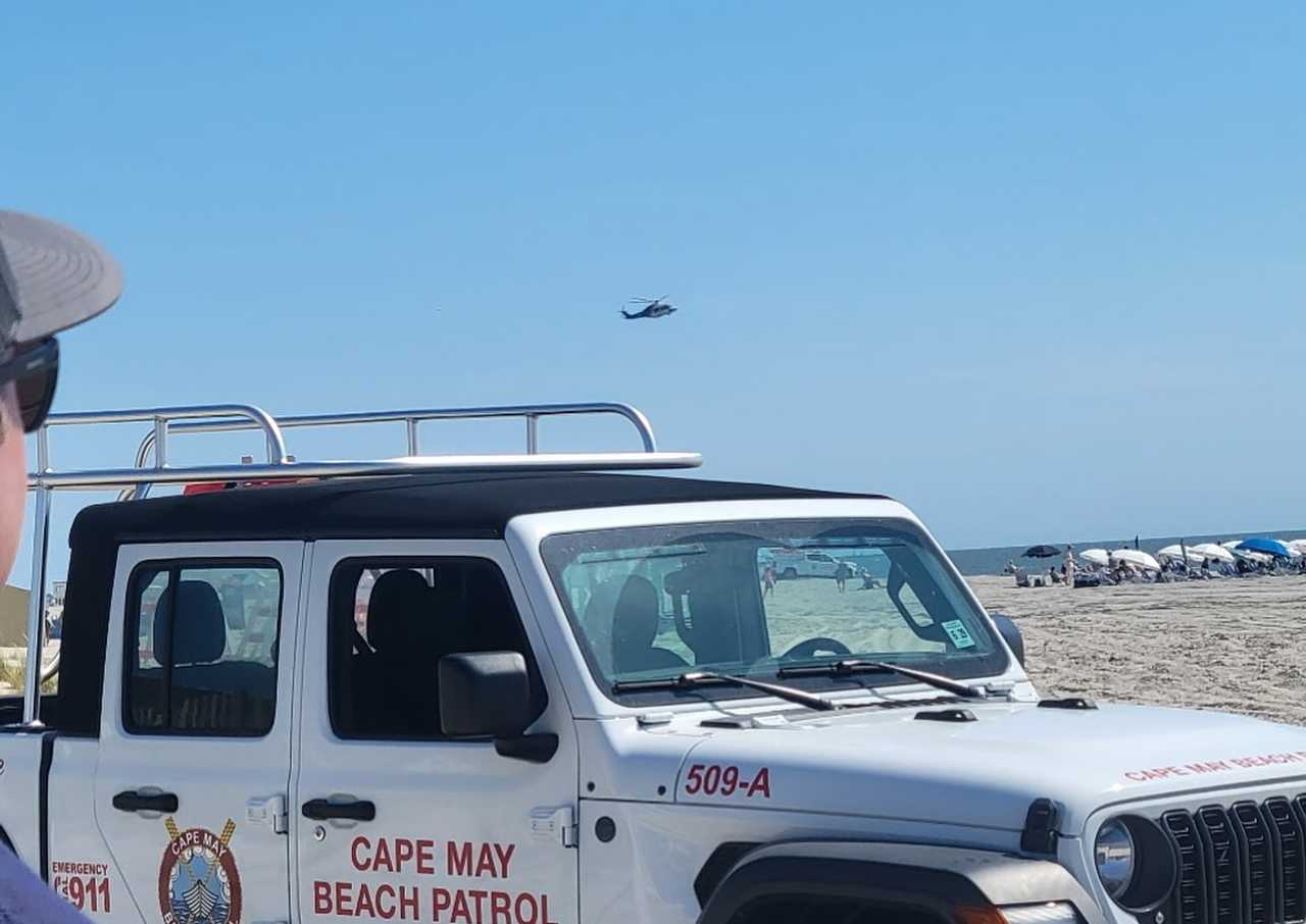 Large Scale Search For Missing Swimmer Called Off In Cape May