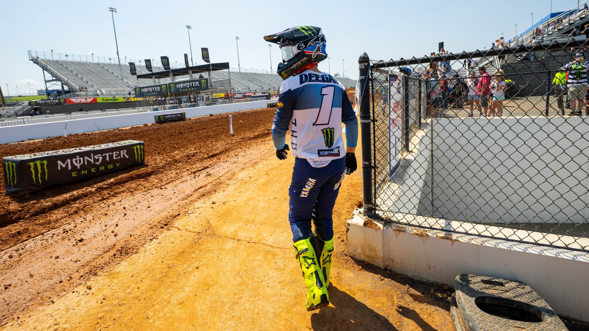 Haiden Deegan wins zMax Dragway 250 Moto 1 and overall after Moto 2 canceled for weather