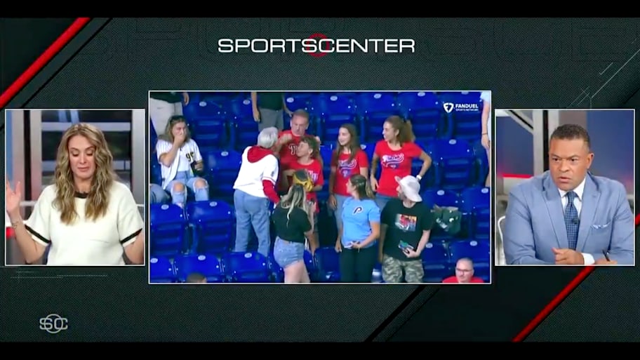 ‘SportsCenter’ Anchors Lay Into Phillies Fan Over Home Run Ball Controversy
