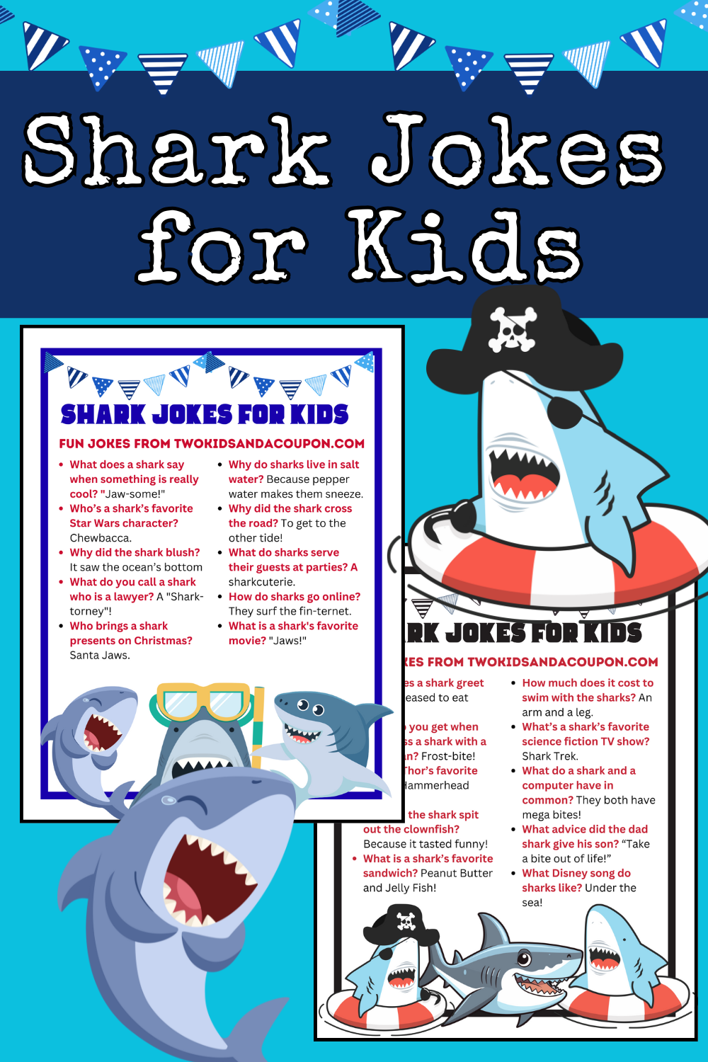 20 Fintastic Shark Jokes for Kids