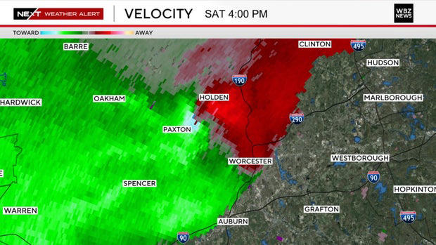 Tornado touches down in Holden after severe thunderstorms hit Massachusetts