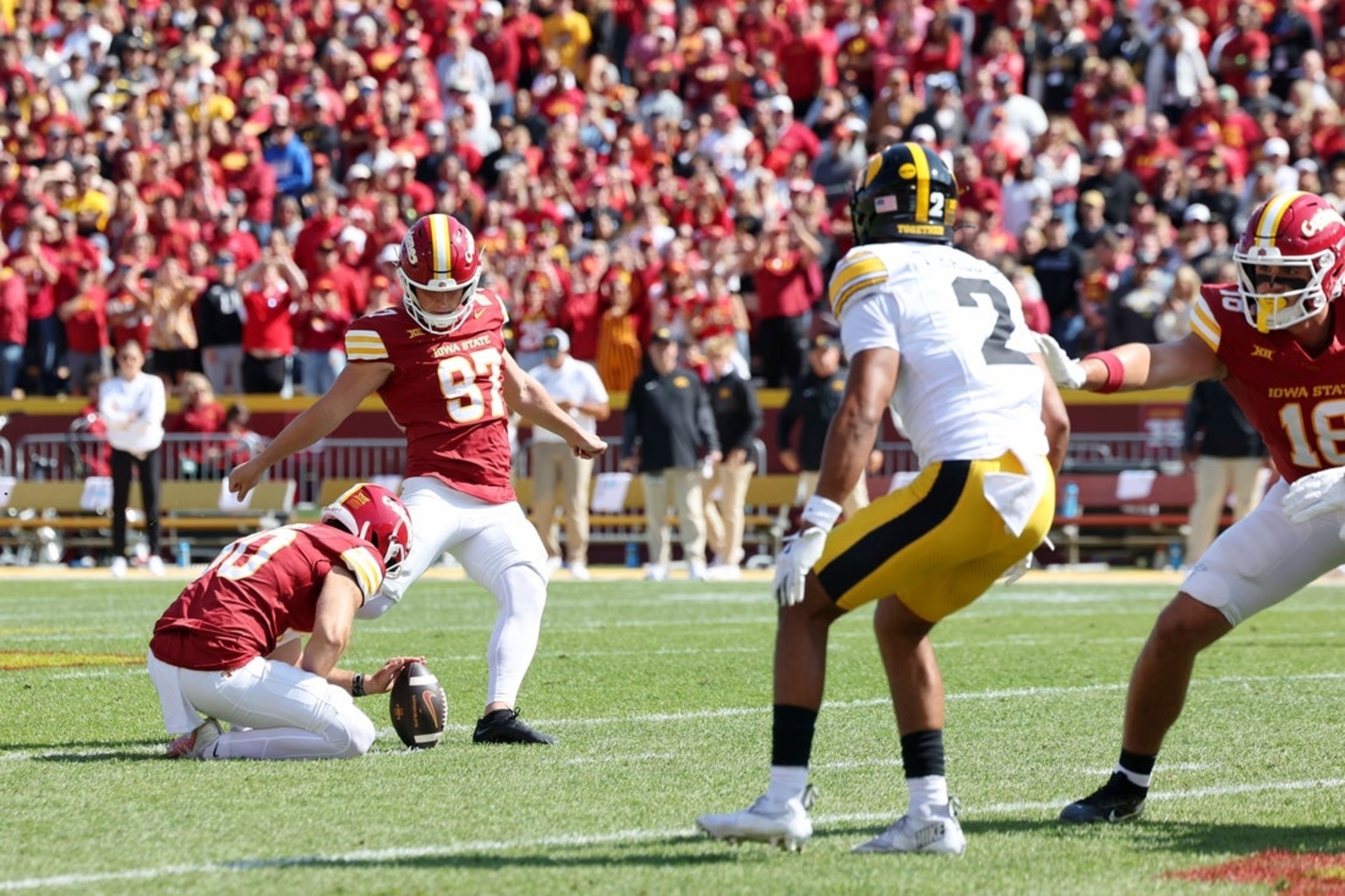 Hawkeyes killer Kyle Konrardy's late field goal once again lifts No. 16 ...