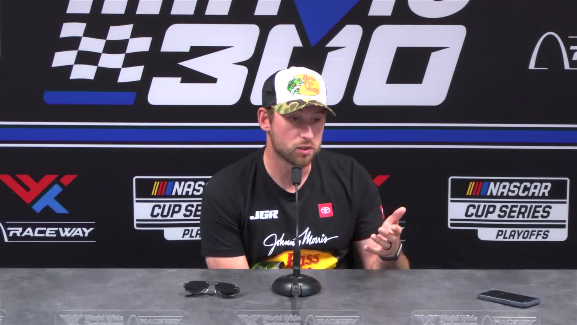 Briscoe on sharing wins with son Brooks: 'He's the life of the party'