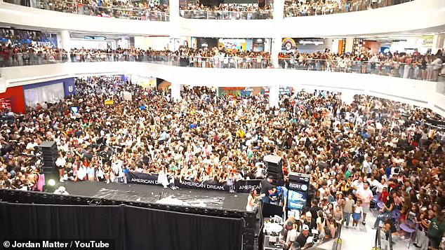 Teen YouTube star's makeup launch descends into chaos as hundreds of ...