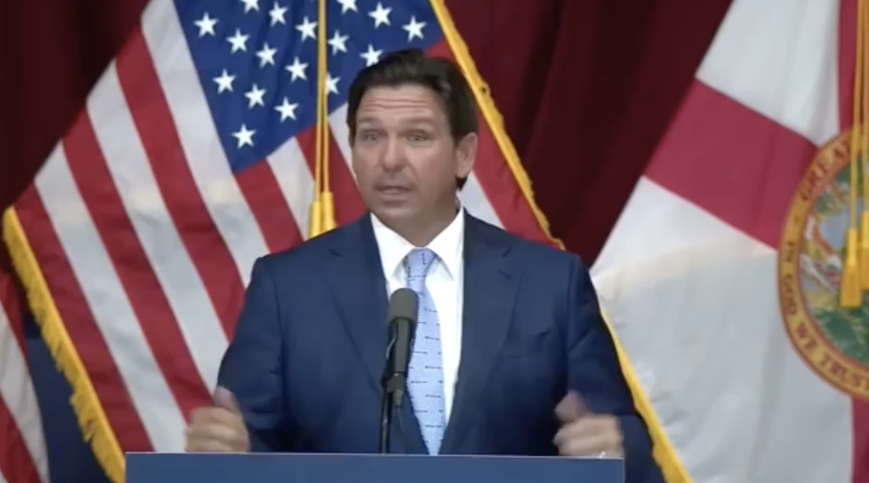 ‘I Tell Them’: Ron DeSantis Claims He Lectures Young Children About Ice ...