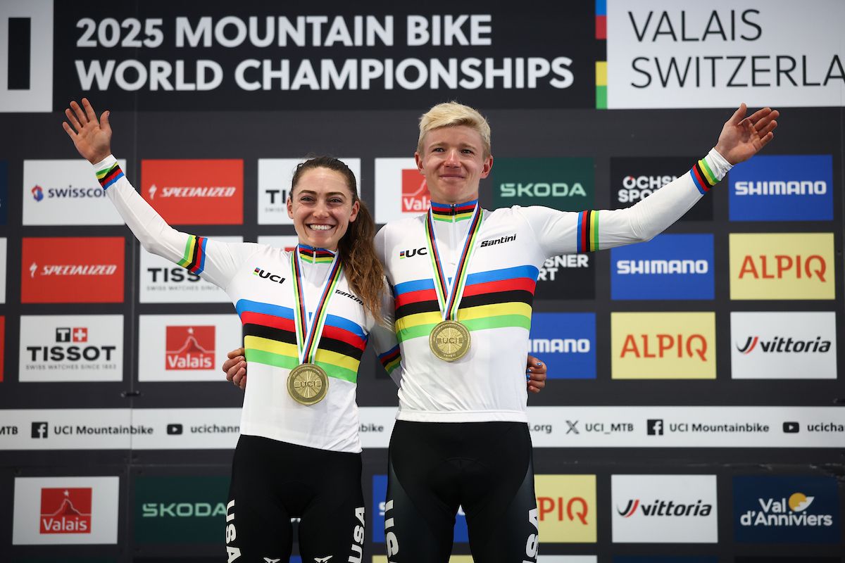 UCI MTB World Championships: USA dominates as Kate Courtney, Keegan ...