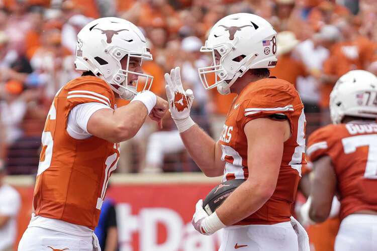 Arch Manning, No. 7 Texas get well with blowout win over San Jose State