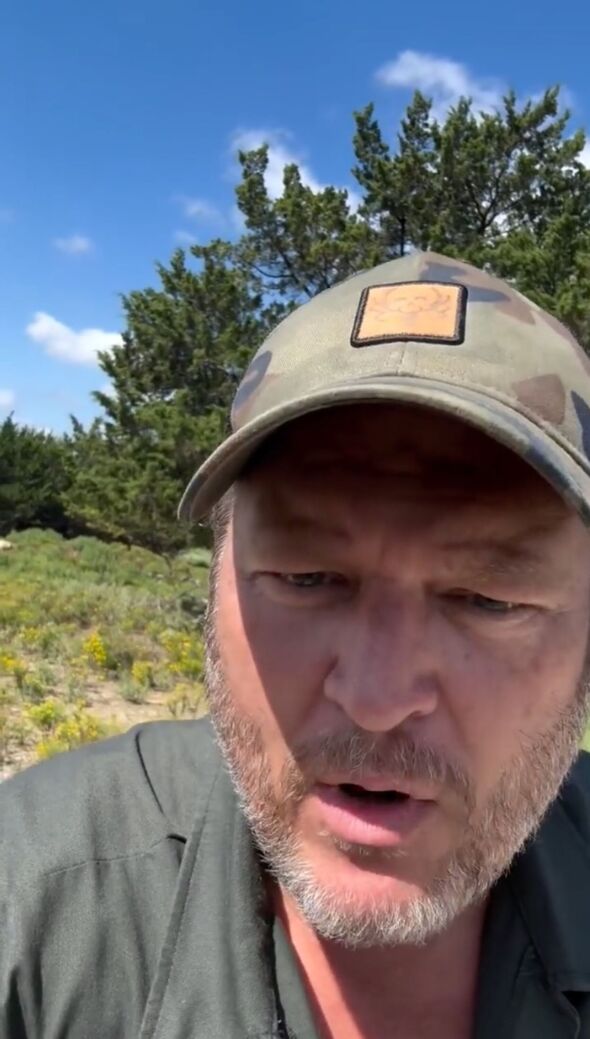 Blake Shelton says he's 'really doing it' in new update from Oklahoma ranch