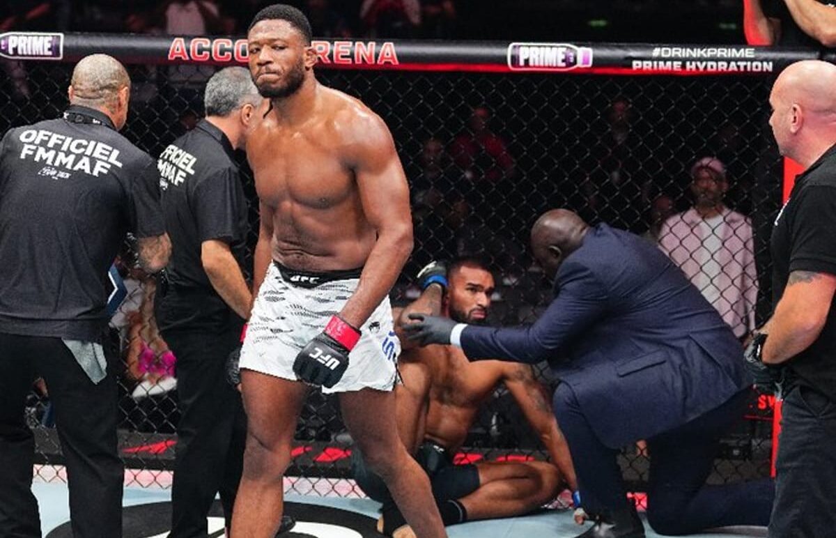 Brendson Ribeiro sofre na luta agarrada e é nocauteado por Oumar Sy no ...