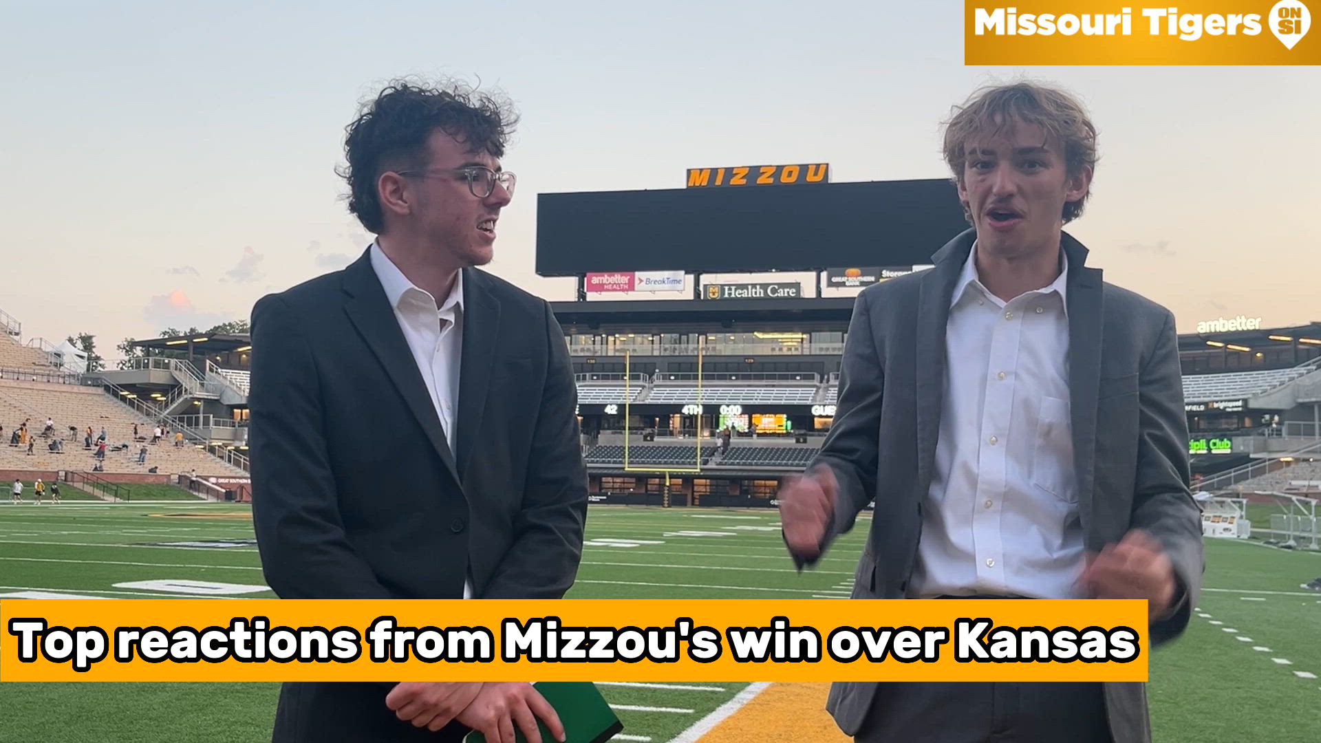 Top reaction from Mizzou's win over Kansas