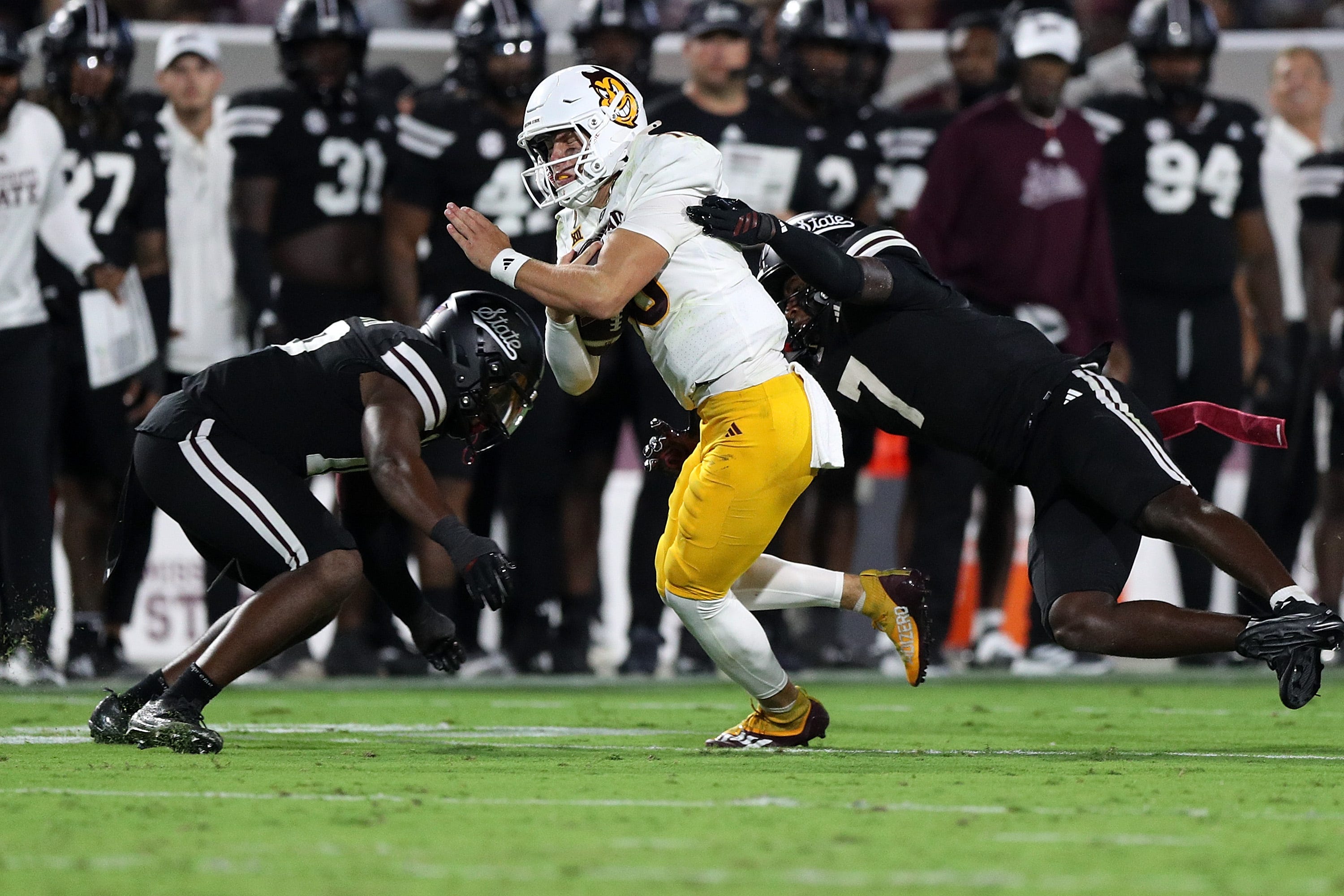 Arizona State football vs Mississippi State score: Bulldogs shock Sun ...