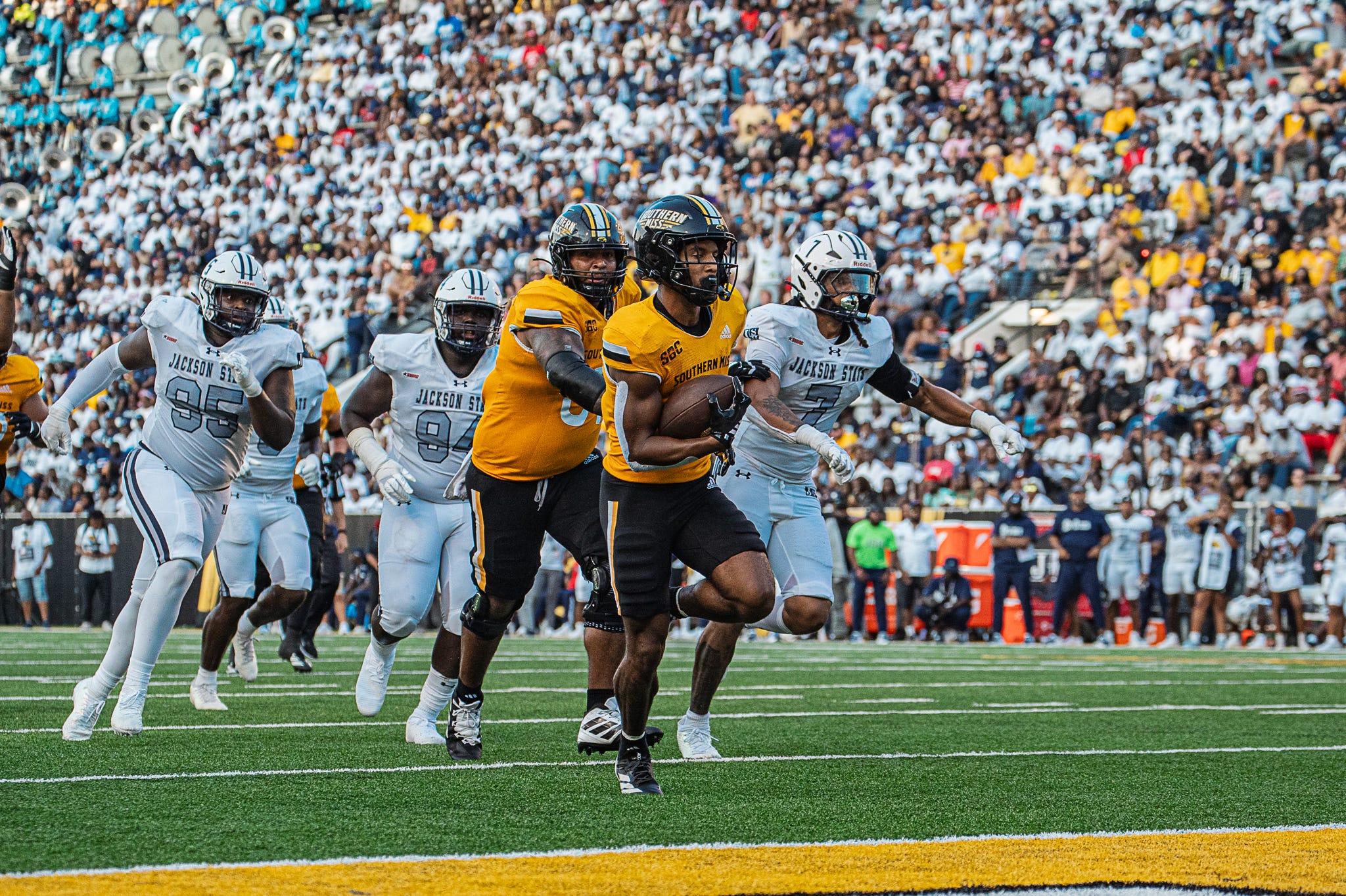 Jackson State football vs Southern Miss highlights: Tigers fall to ...