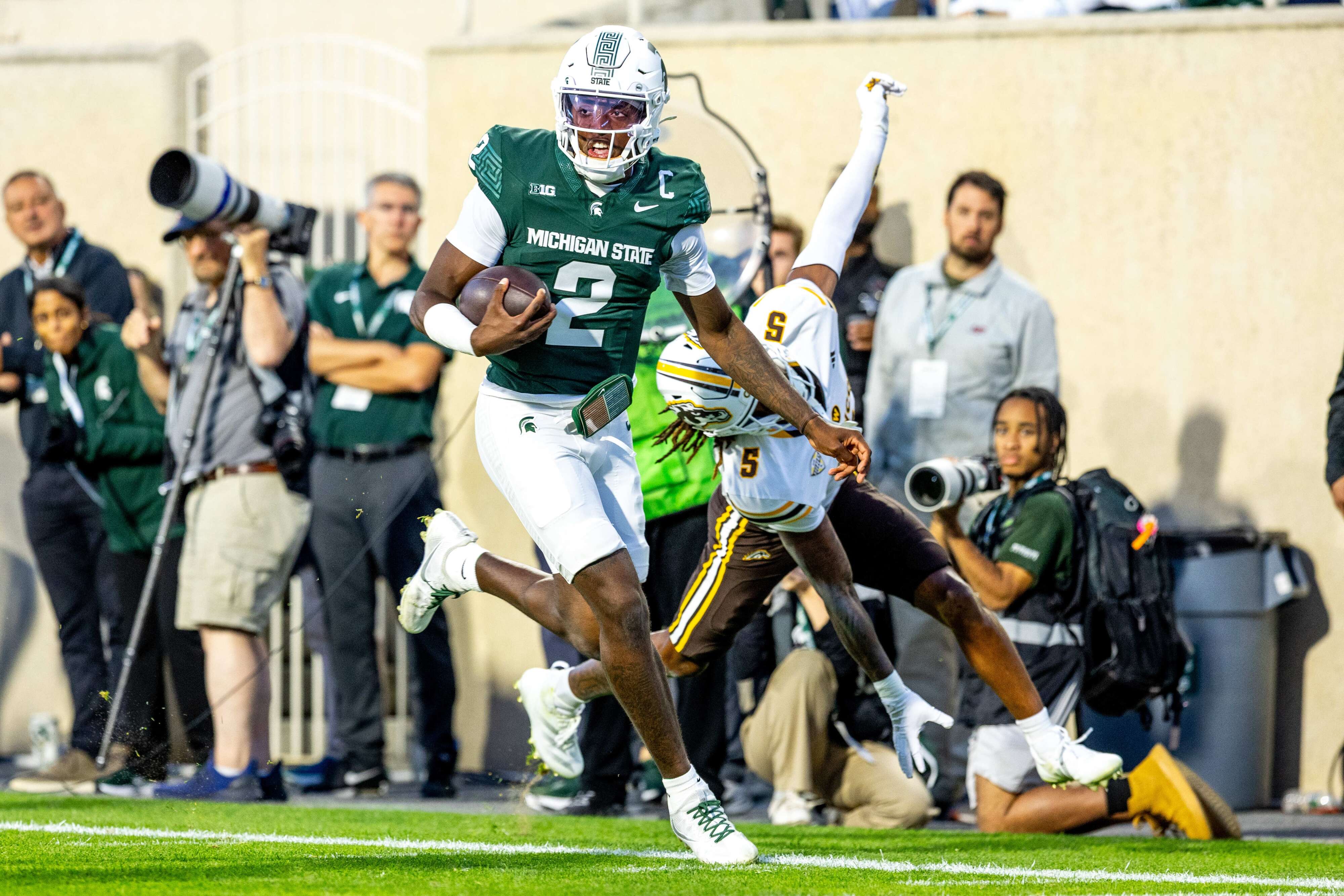 Michigan State football game live updates today vs. Boston College ...
