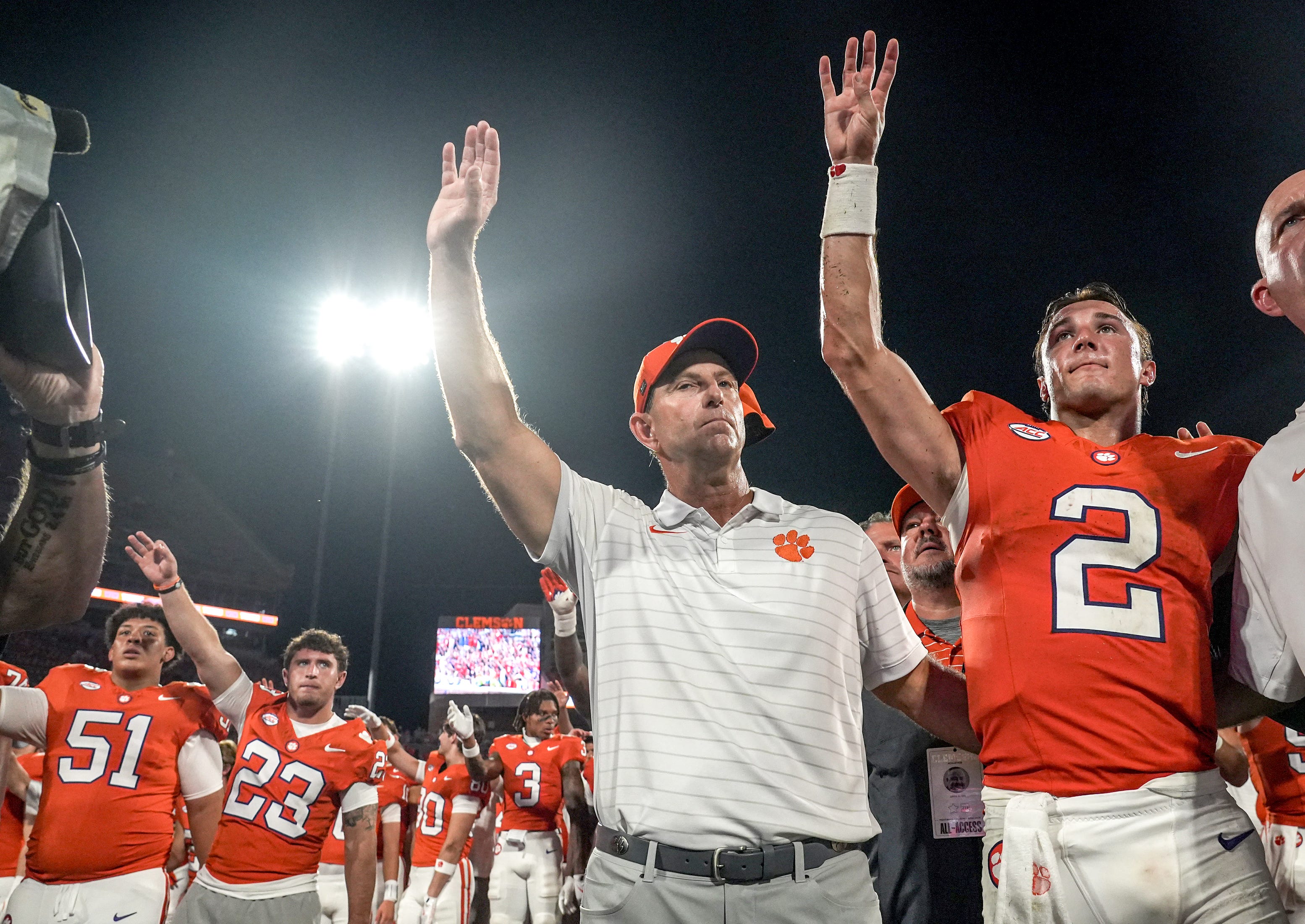 Why Clemson football coach Dabo Swinney isn't ready to panic despite ...