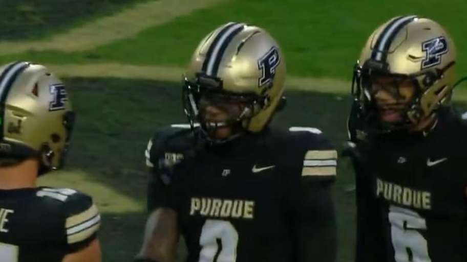Purdue's Nitro Tuggle Hauls in First Touchdown Catch vs. Southern Illinois