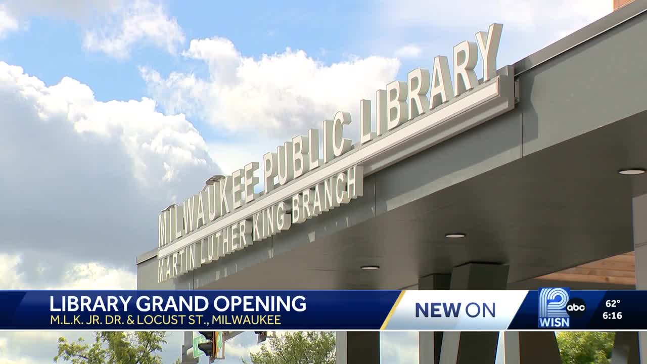 New library opens in Milwaukee's Harambee neighborhood
