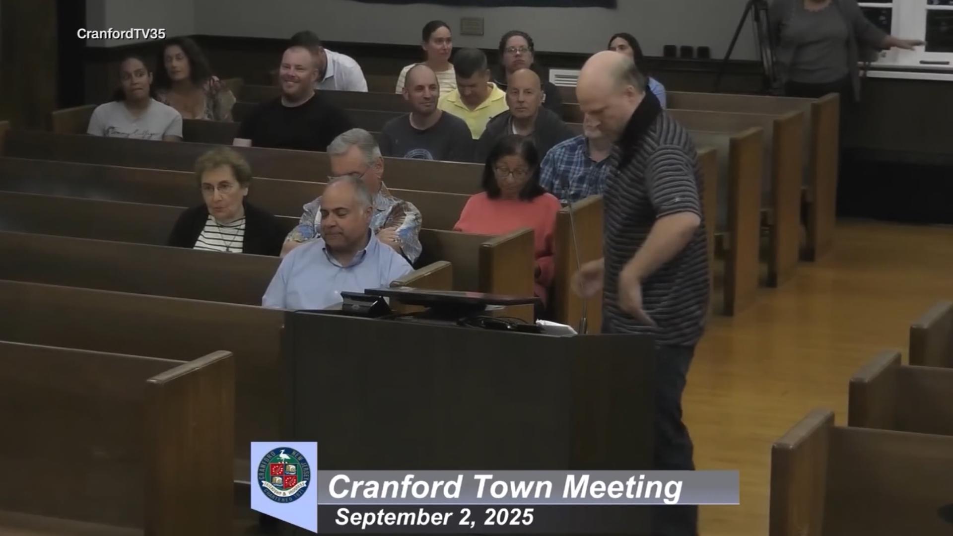Man busts out breakdance moves at town council meeting