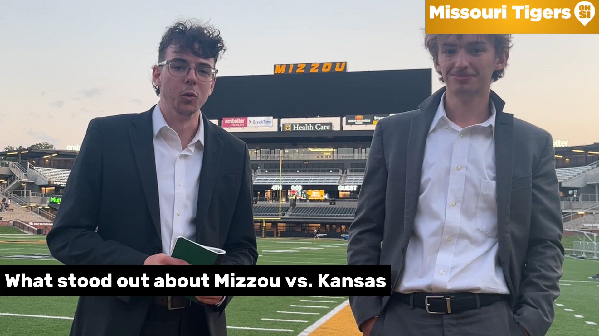 What stood out about Mizzou vs. Kansas