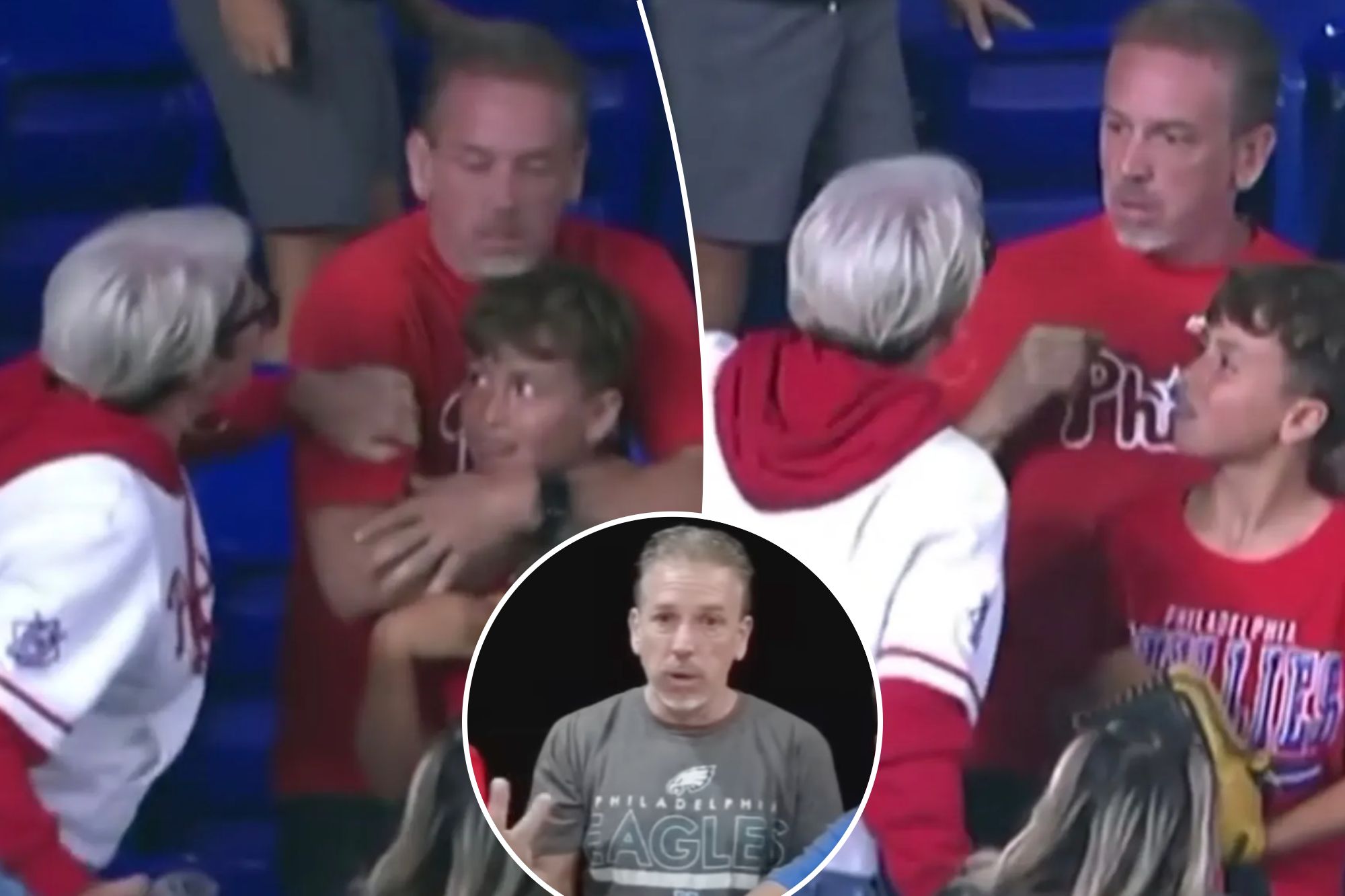Young Phillies fan’s heartbreaking response to being bullied into ...