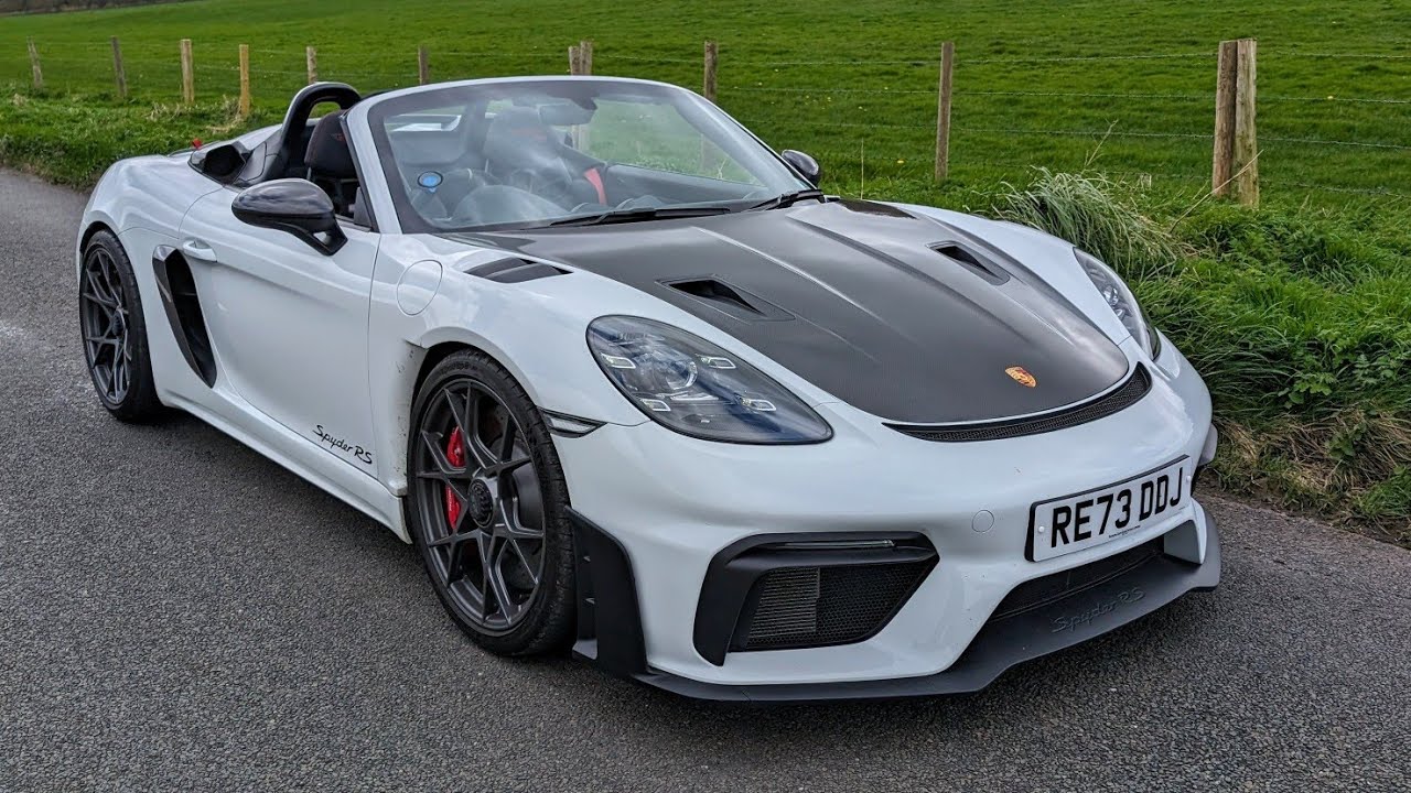 Porsche 718 Spyder RS vs GT4 RS – Road Review in 4K
