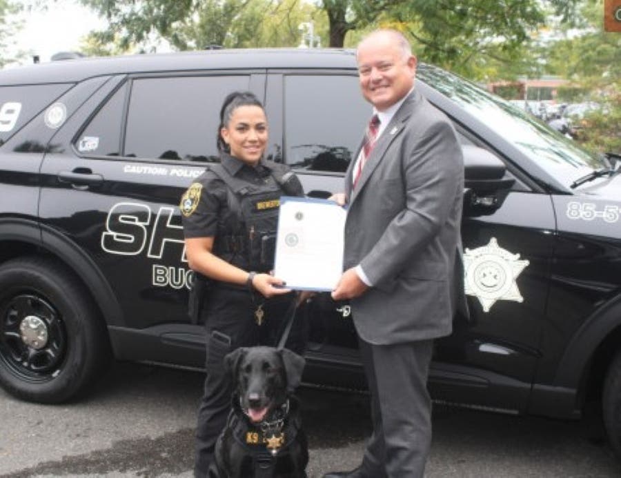 FBI Honors Bucks Co. K9 Team For Role In Domestic Bombing Case