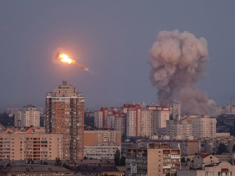 NATO scrambles jets amid Russia's largest ever attack on Ukraine