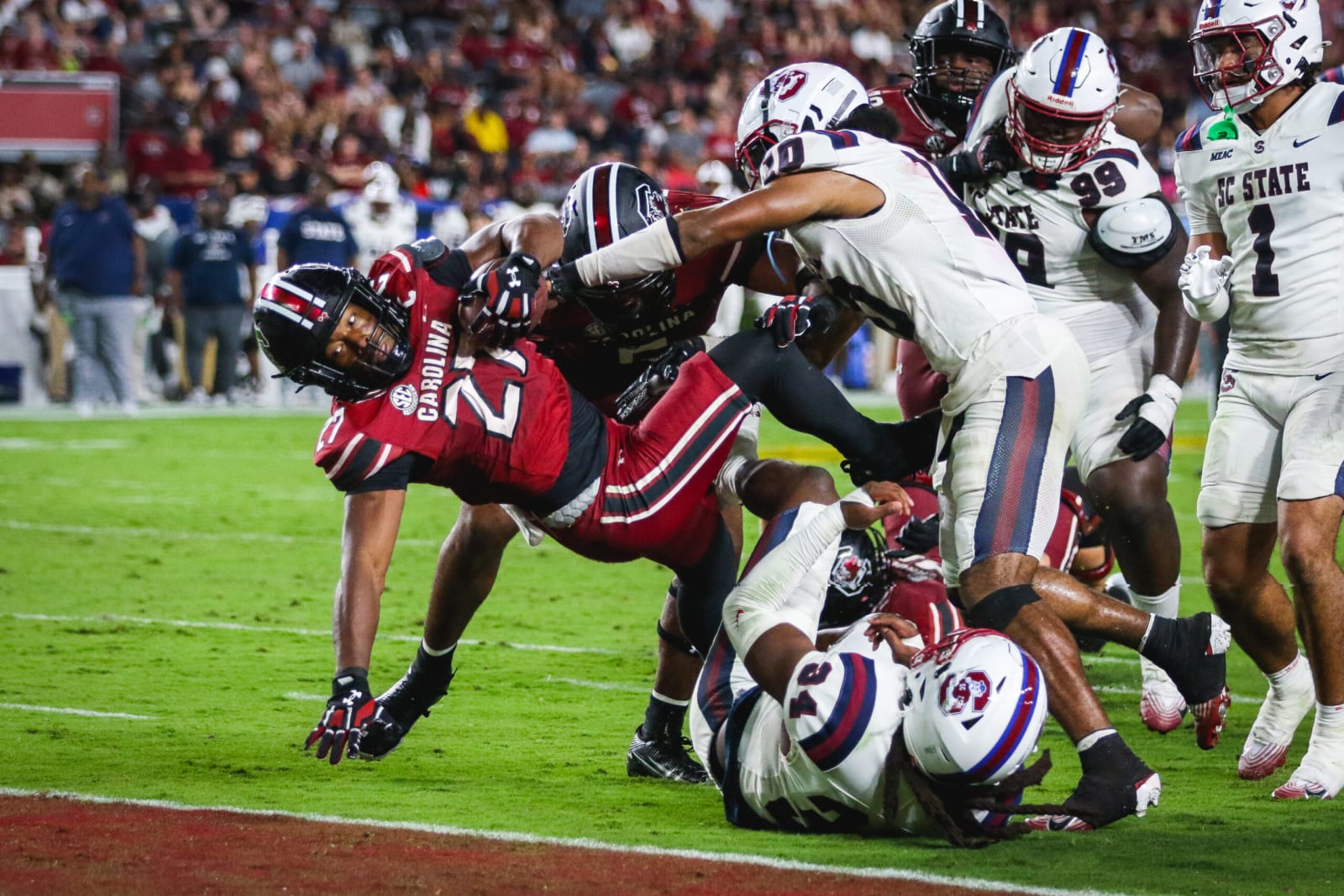 Photos: No. 10 Gamecocks defeat SC State