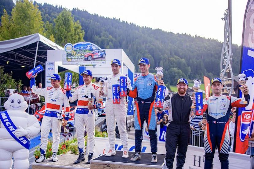 Éric Camilli vainqueur du Rallye du Mont-Blanc Morzine