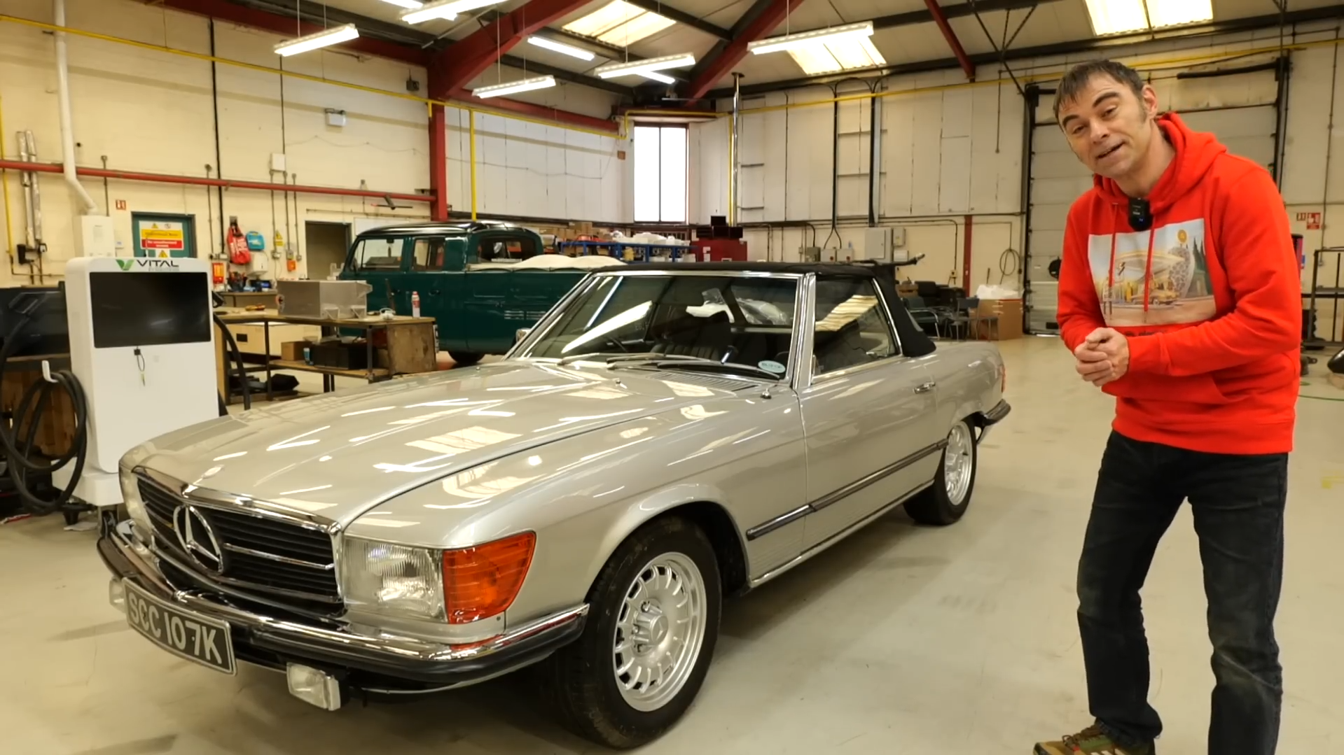 Electric Mercedes R107 Conversion