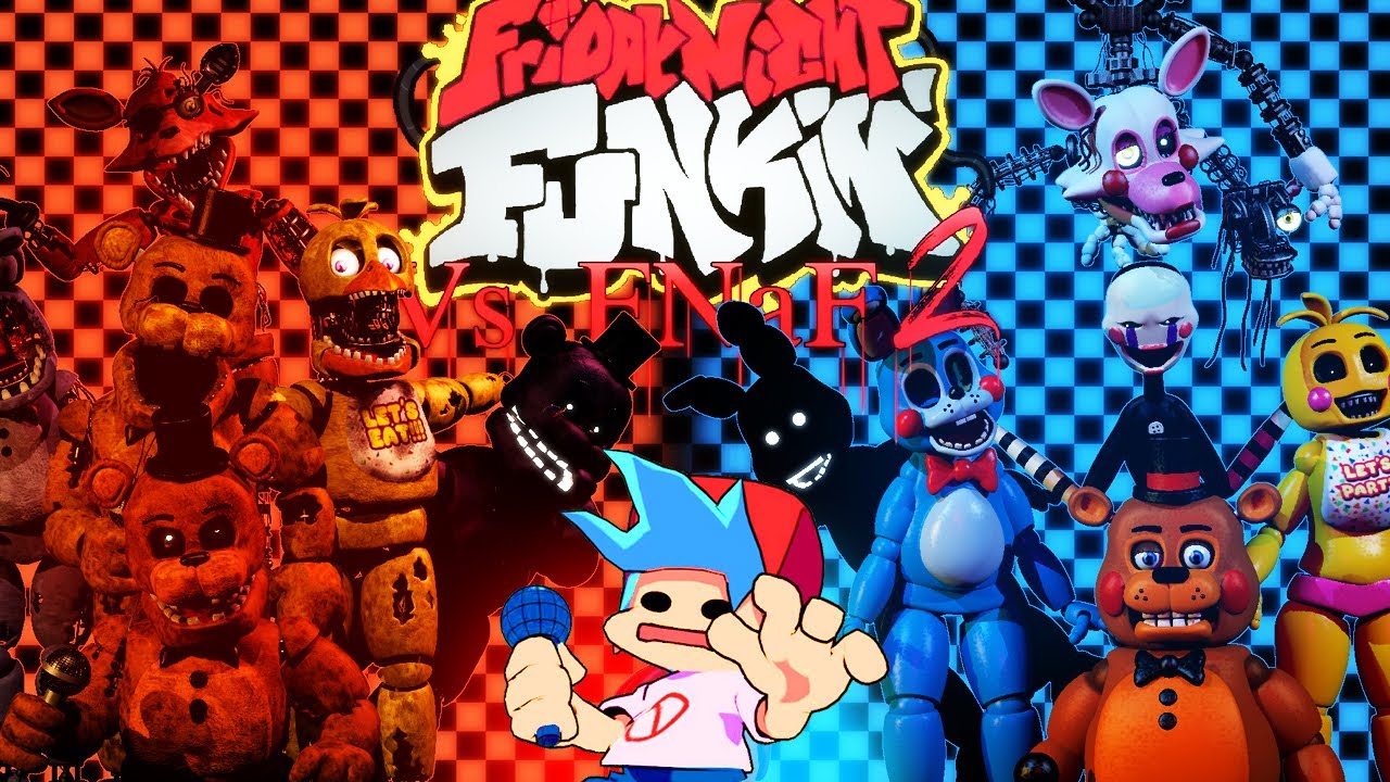 FNF Vs FNAF 2 Demo Released