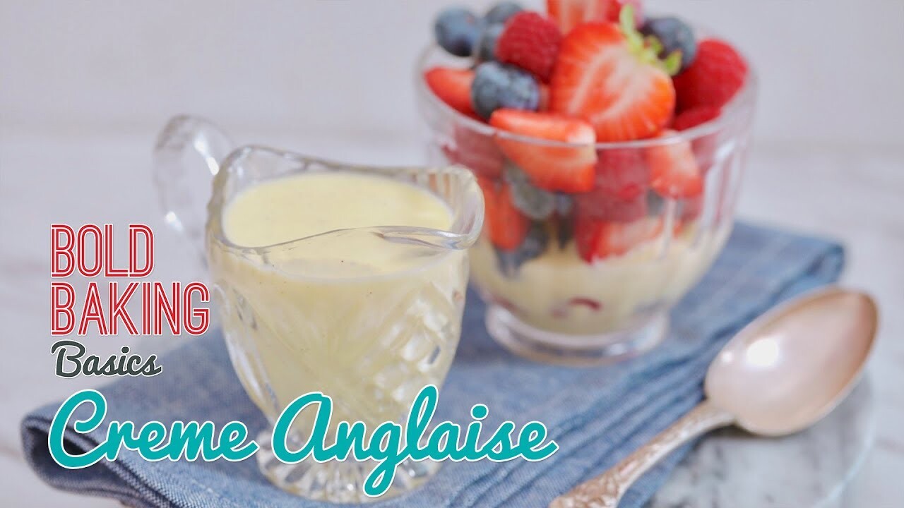 Foolproof Creme Anglaise (Classic Vanilla Custard Sauce)