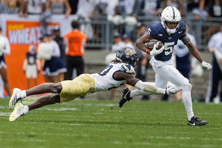 Penn State RB Kaytron Allen’s big day put him in 3,000-yard club. Nick ...