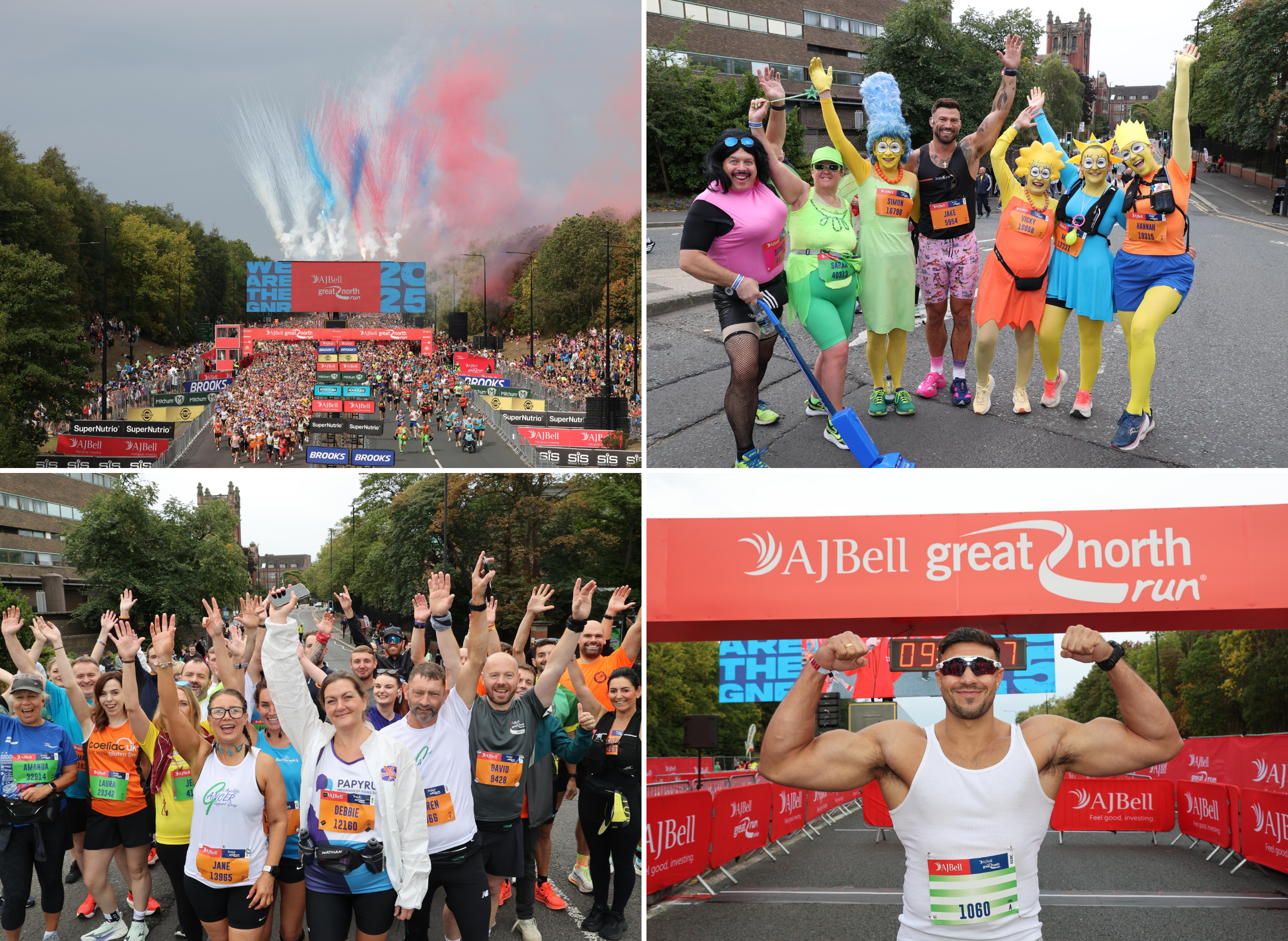 Look at these 17 photos as thousands take on the 2025 Great North Run