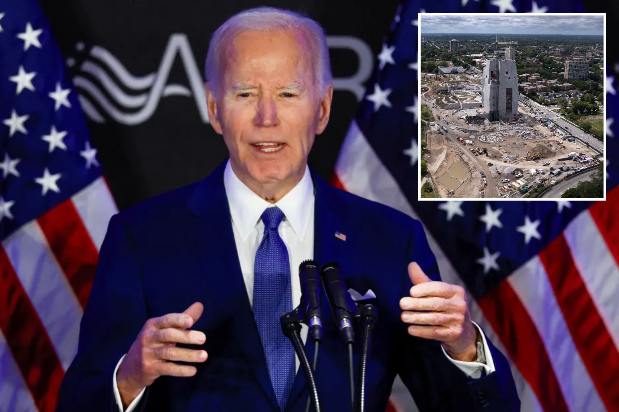 Biden picks location for presidential library — but opts out of budget ...