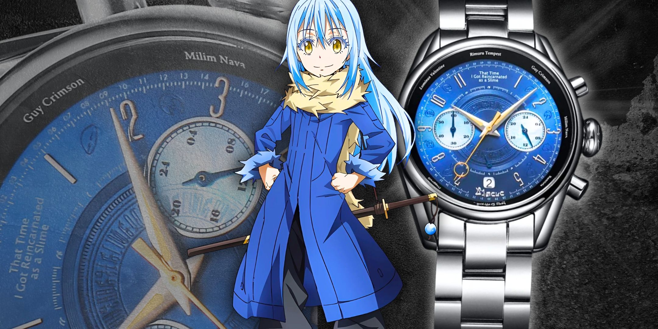 Reincarnated as a Slime Gets New Limited-Edition Chronograph Watch ...