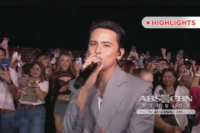 James Reid serenades Kapamilyas with “Randomantic” at ASAP in England