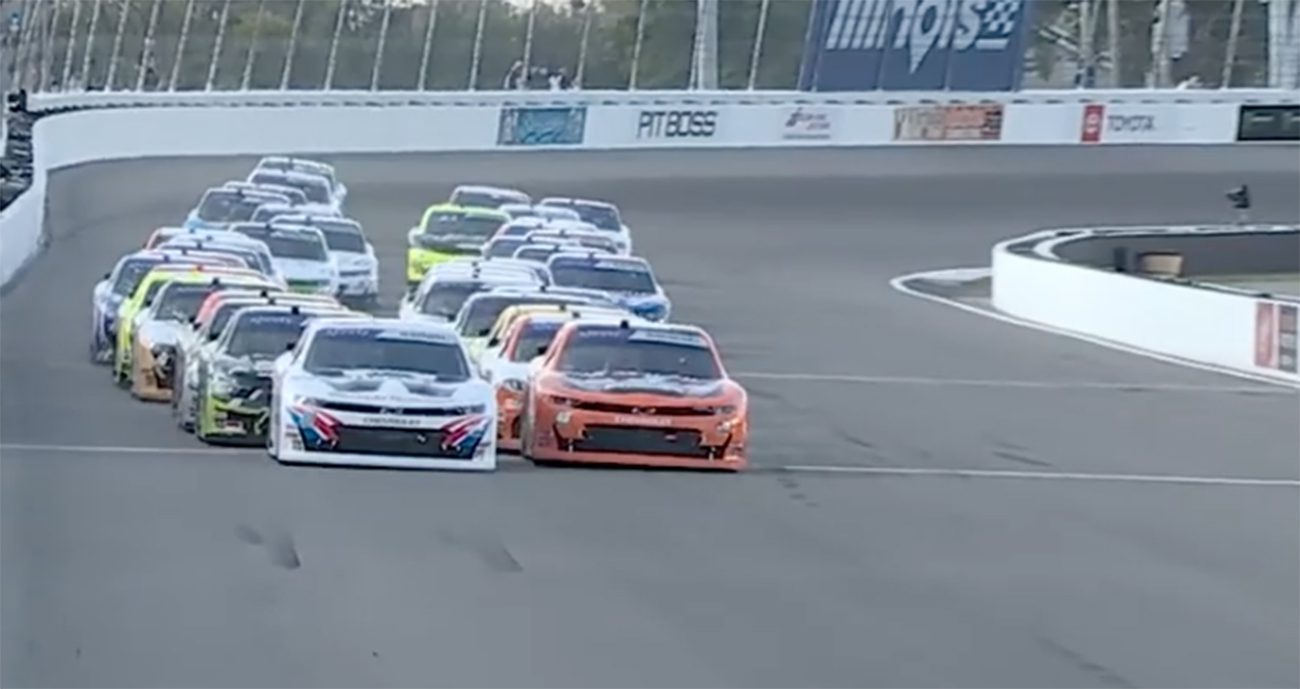 Zilisch leads Xfinity field to green at Gateway for first time in 15 years